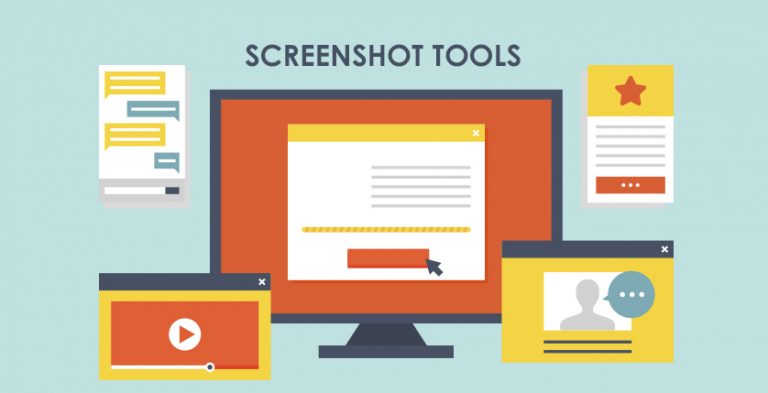 Tools for taking screenshots.