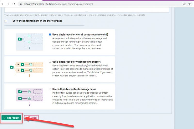 How to work with Testrail: guide.