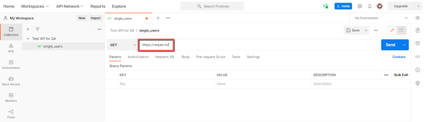 Using Postman in testing.