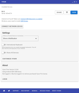 Vysor tool overview.