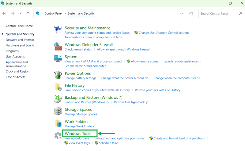 How to display the resource monitor in Windows.