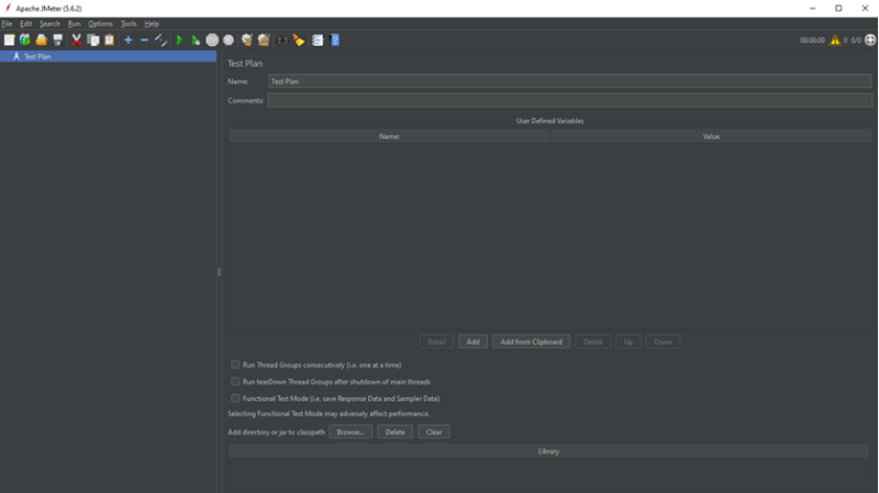 Using JMeter in testing.