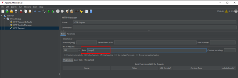 Using JMeter in testing.